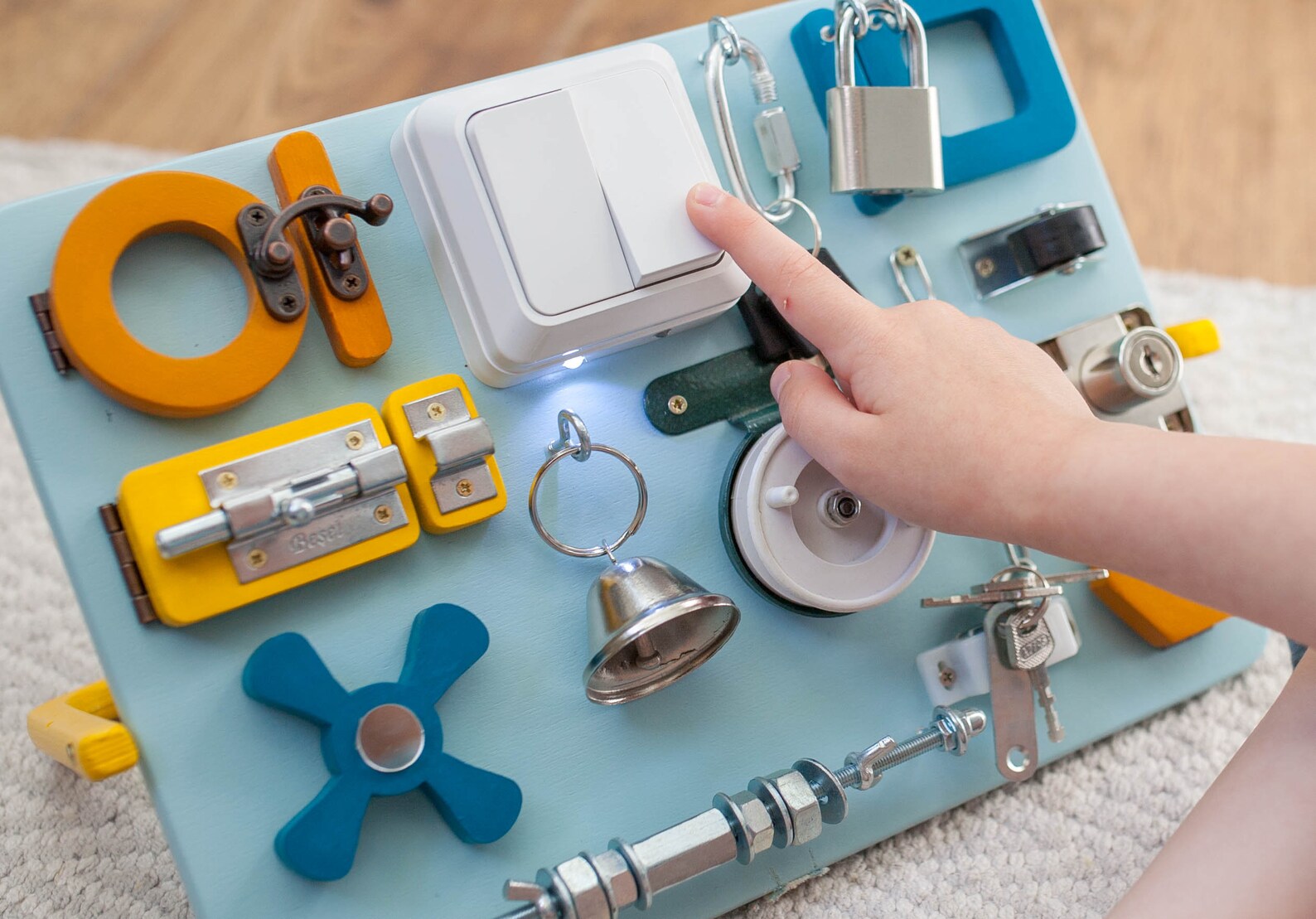 Busy Board Busy Board Toddler Activity Board Trip | Etsy