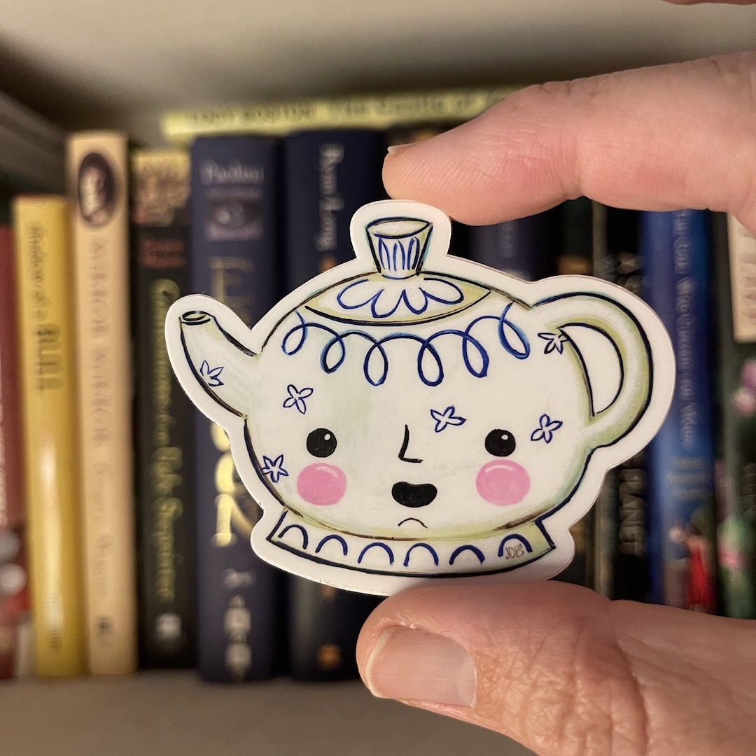 Happy Teapot Sticker Sticker Die Cut Sticker Cute Stickers Laptop ...