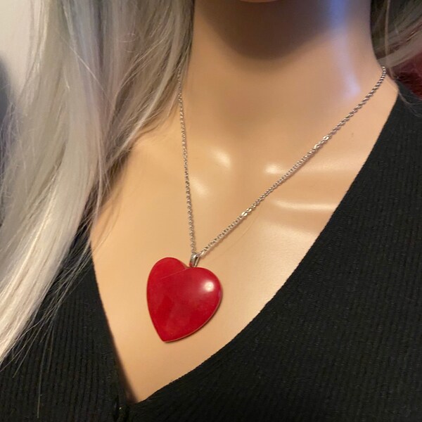 Red Jade Pendant - Etsy