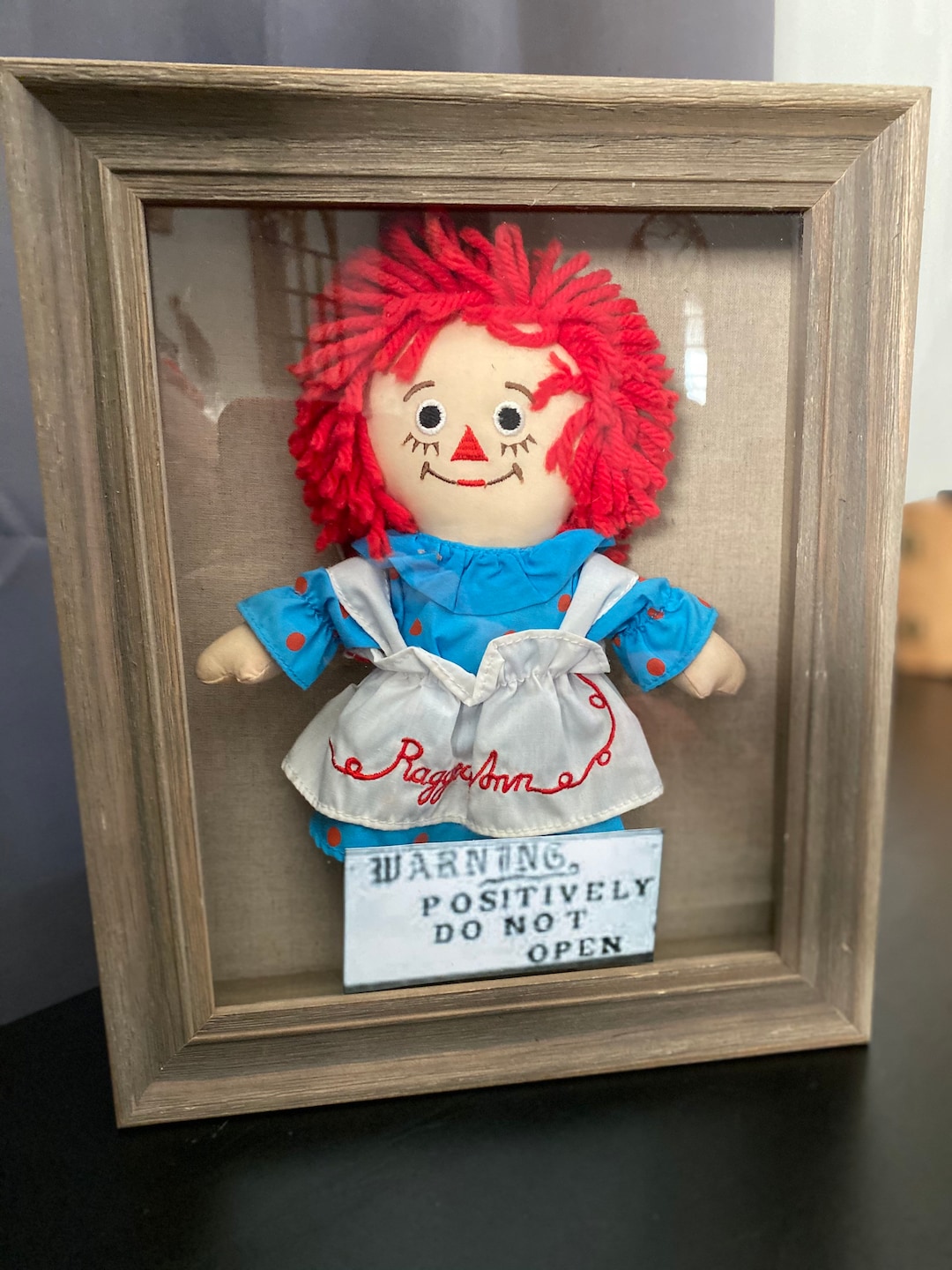 Annabelle Doll Shadow Box for Haunted Doll for Horror Lovers - Etsy