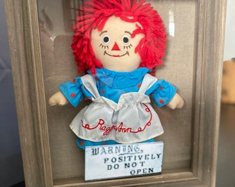 Annabelle Doll Box A Case for Your Vintage Raggedy Ann Doll or Haunted ...