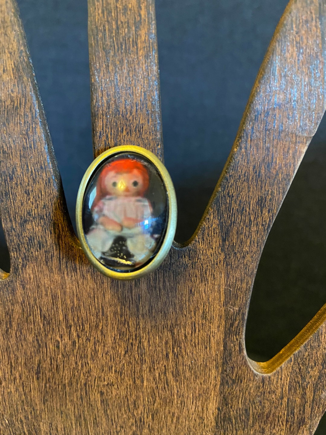 Annabelle Doll Ring for Haunted Doll for Horror Lovers - Etsy