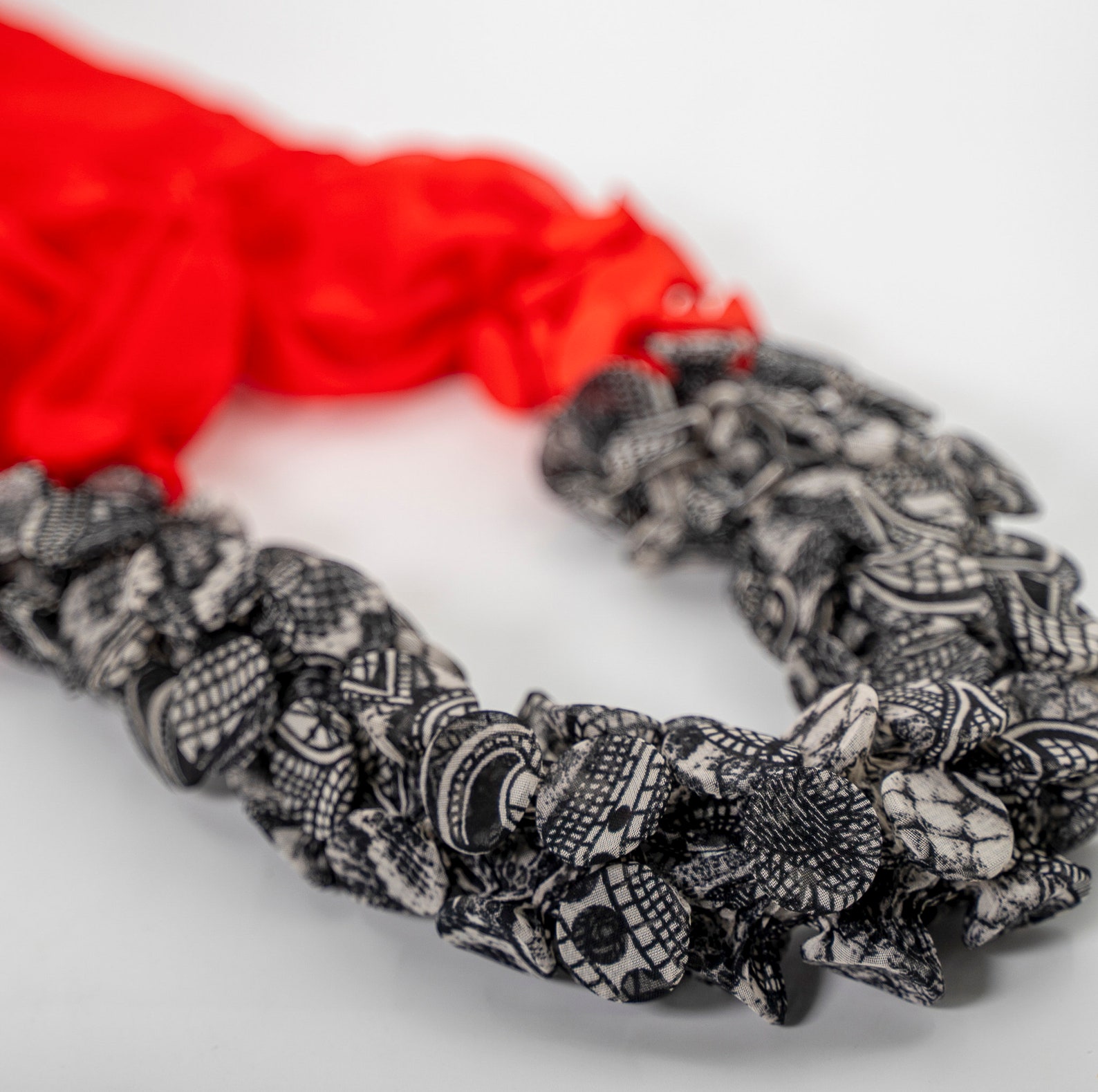 Scarf for Women Neck Scarf Red & Black Scarf Unique Scarf | Etsy