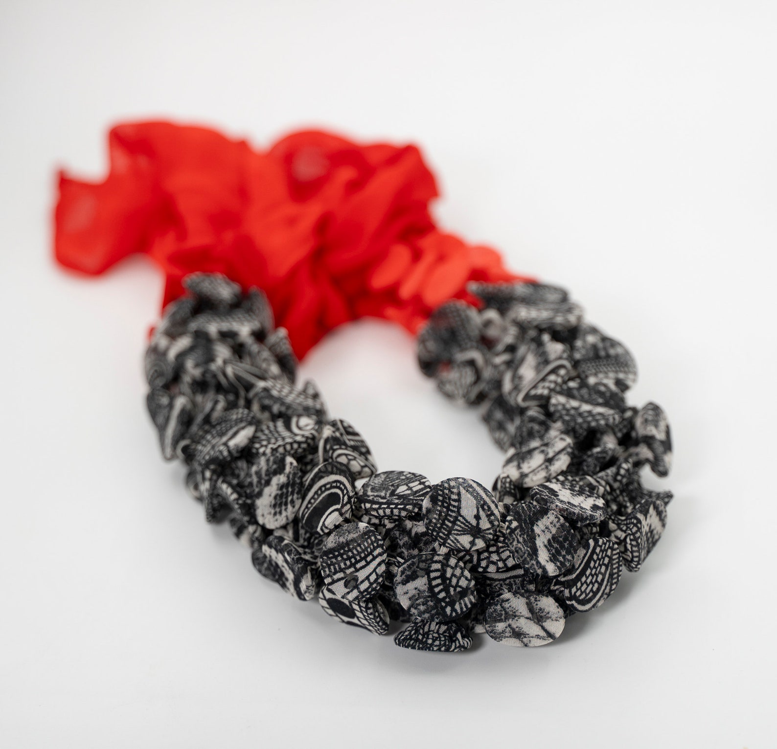 Scarf for Women Neck Scarf Red & Black Scarf Unique Scarf - Etsy