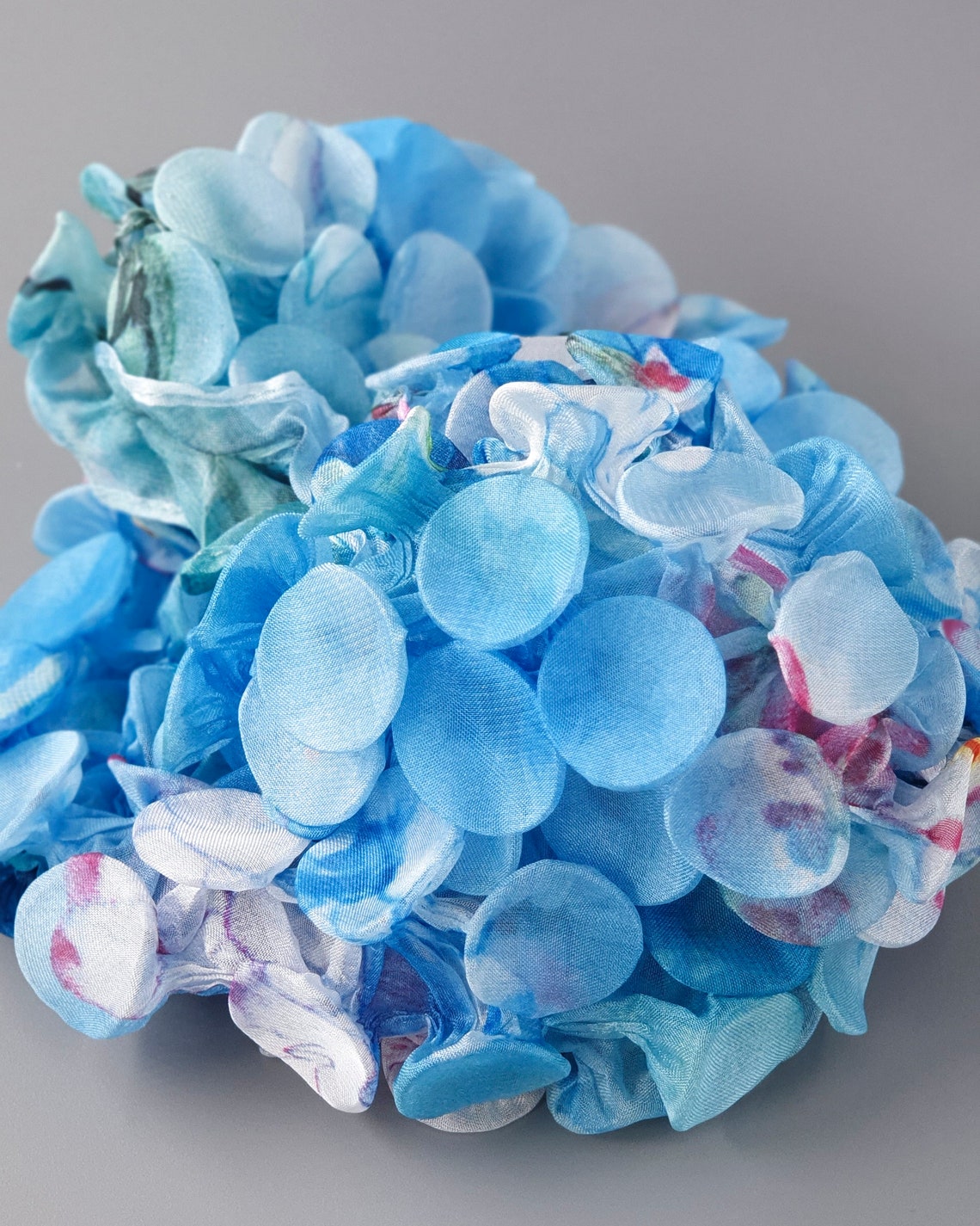 Blue Choker Fabric Choler Collar Choker Fabric Jewelry - Etsy