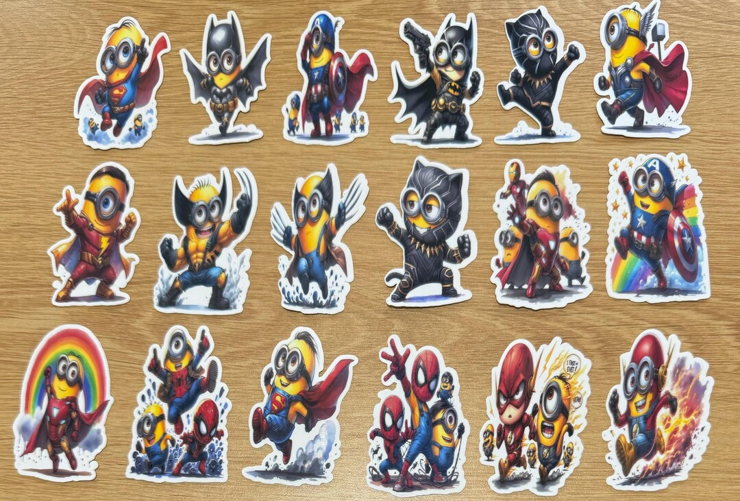 Deadpool, Superman, Captain America, Princess and More Waterproof ...