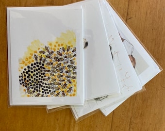 Blank Inside - 5"x7" Framable Original Art Greeting Card - Etsy