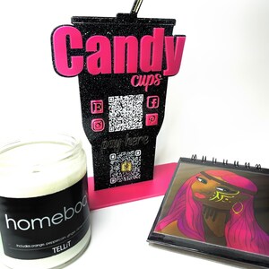 Tumbler Social Media Sign, Tumbler Maker Sign - Etsy