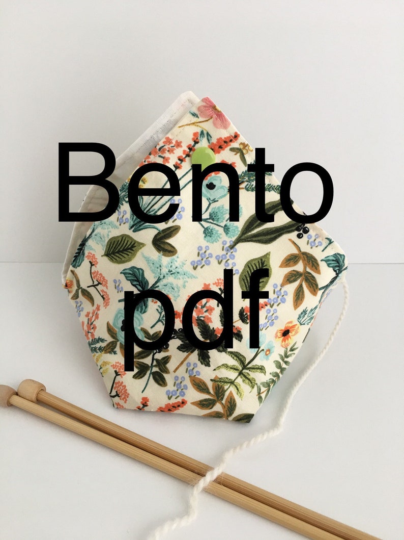 BENTO BAG for Yarn Pdf PATTERN - Etsy