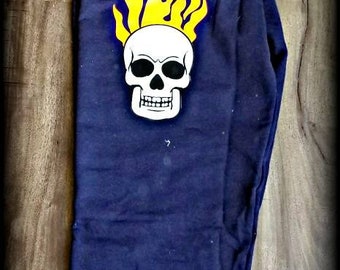 Skull pants | Etsy