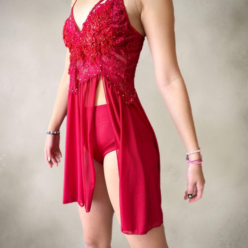 Sheer Slip Dress Costume - Etsy