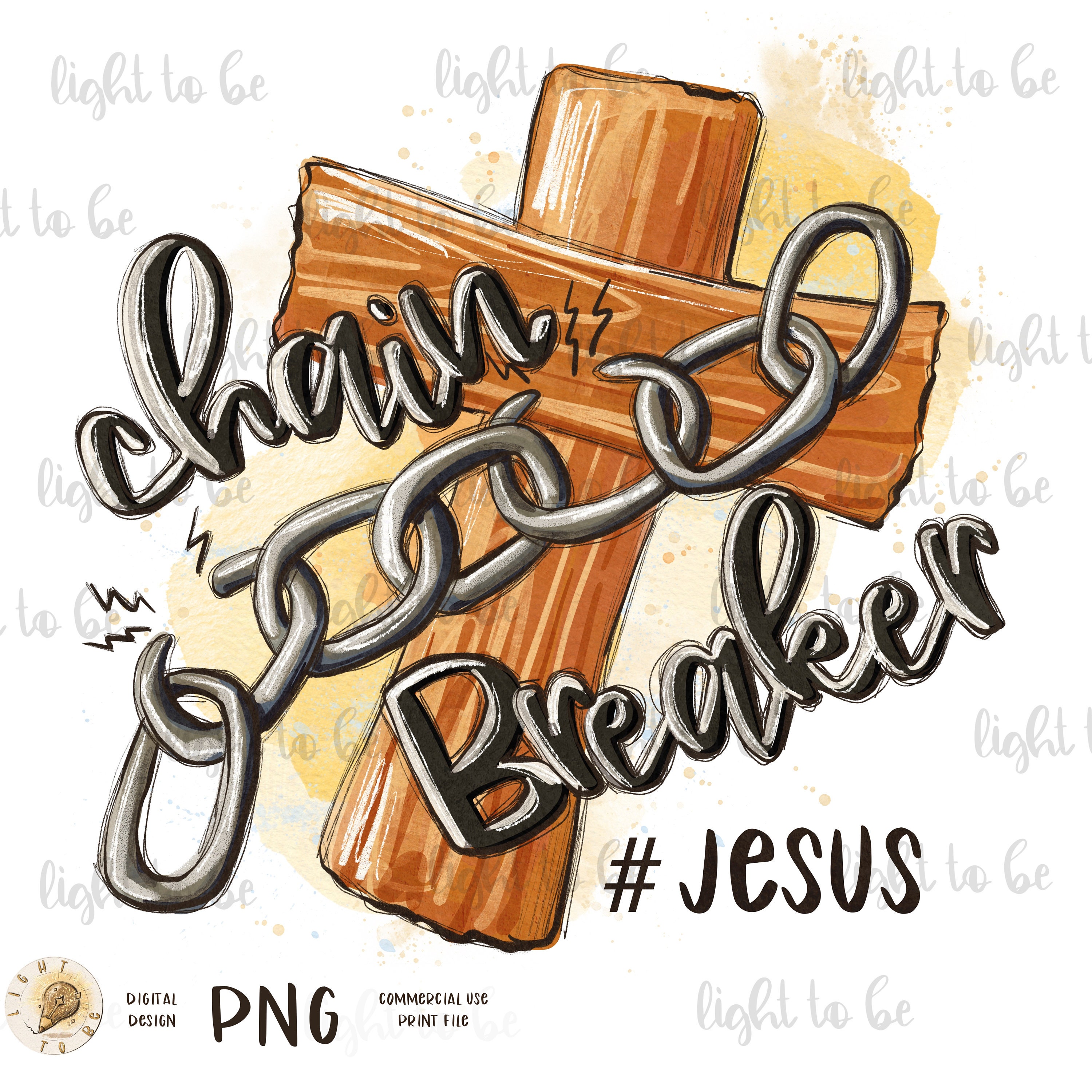 Chain Breaker With Cross PNG, #jesus, Easter Christian Religious Bible ...