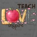 Tach Love Inspire PNG, Class Full of Sweet Hearts, Teacher Love Hart ...