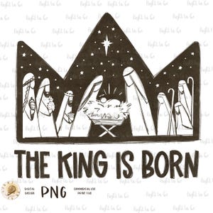 The King is Born PNG, Jesus is the Reason, All About True Story ...