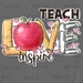 Tach Love Inspire PNG, Class Full of Sweet Hearts, Teacher Love Hart ...