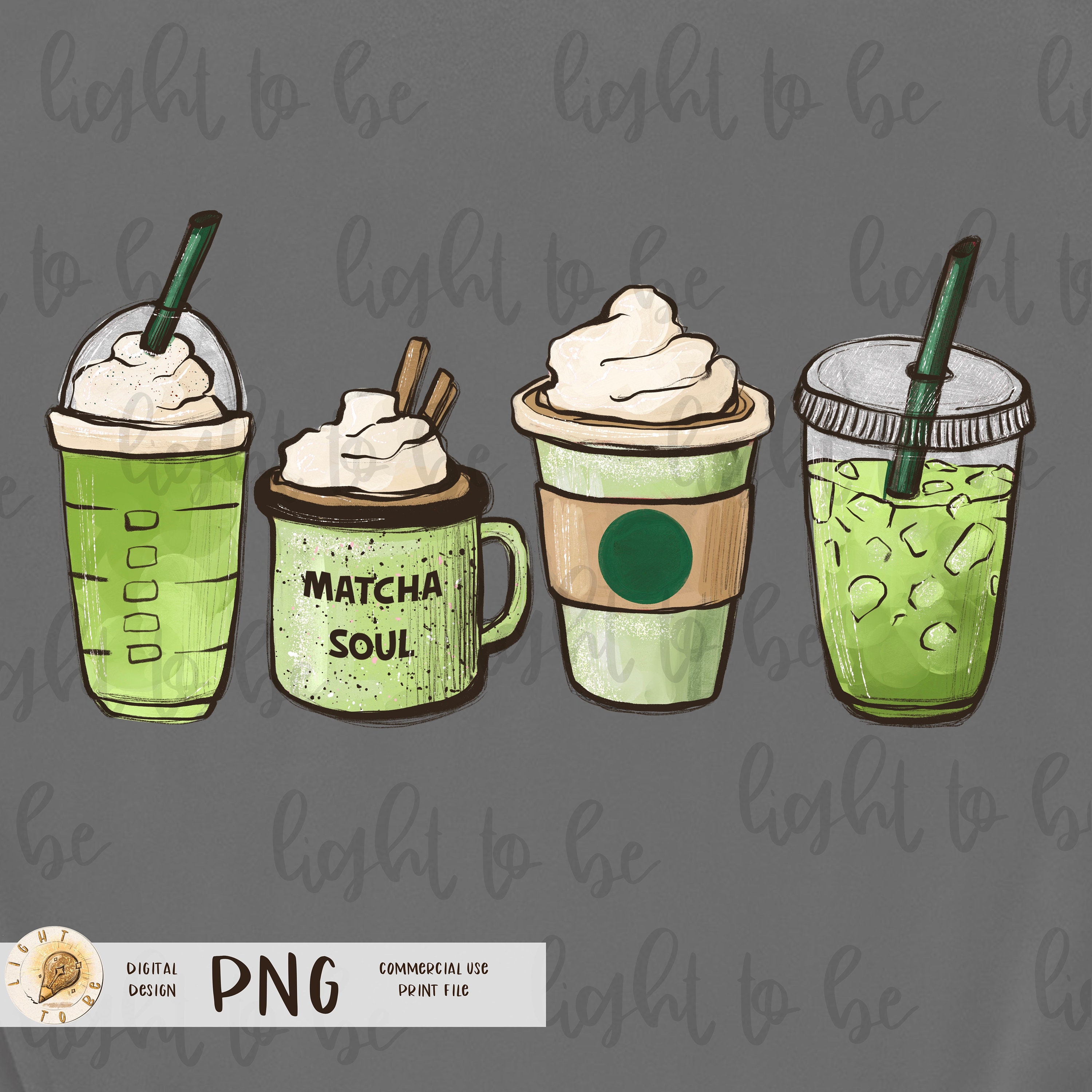 Matcha Soul PNG, Tea Green Tea Lovers, Hot Drinks, Teas Cute Funny ...