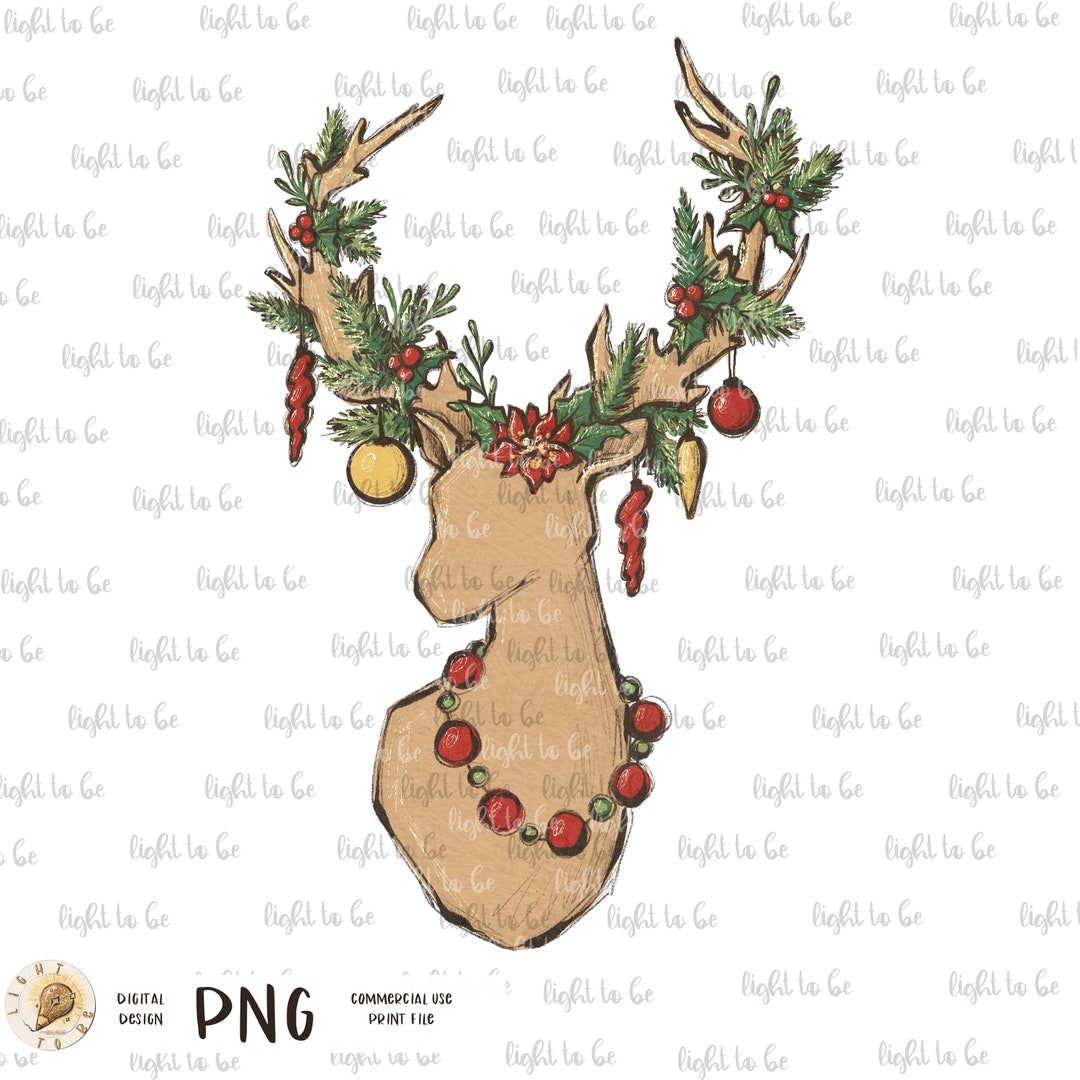 Christmas Deer PNG, Christmas Design, Christmas Party Shirt Design ...
