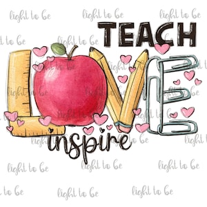 Tach Love Inspire PNG, Class Full of Sweet Hearts, Teacher Love Hart ...