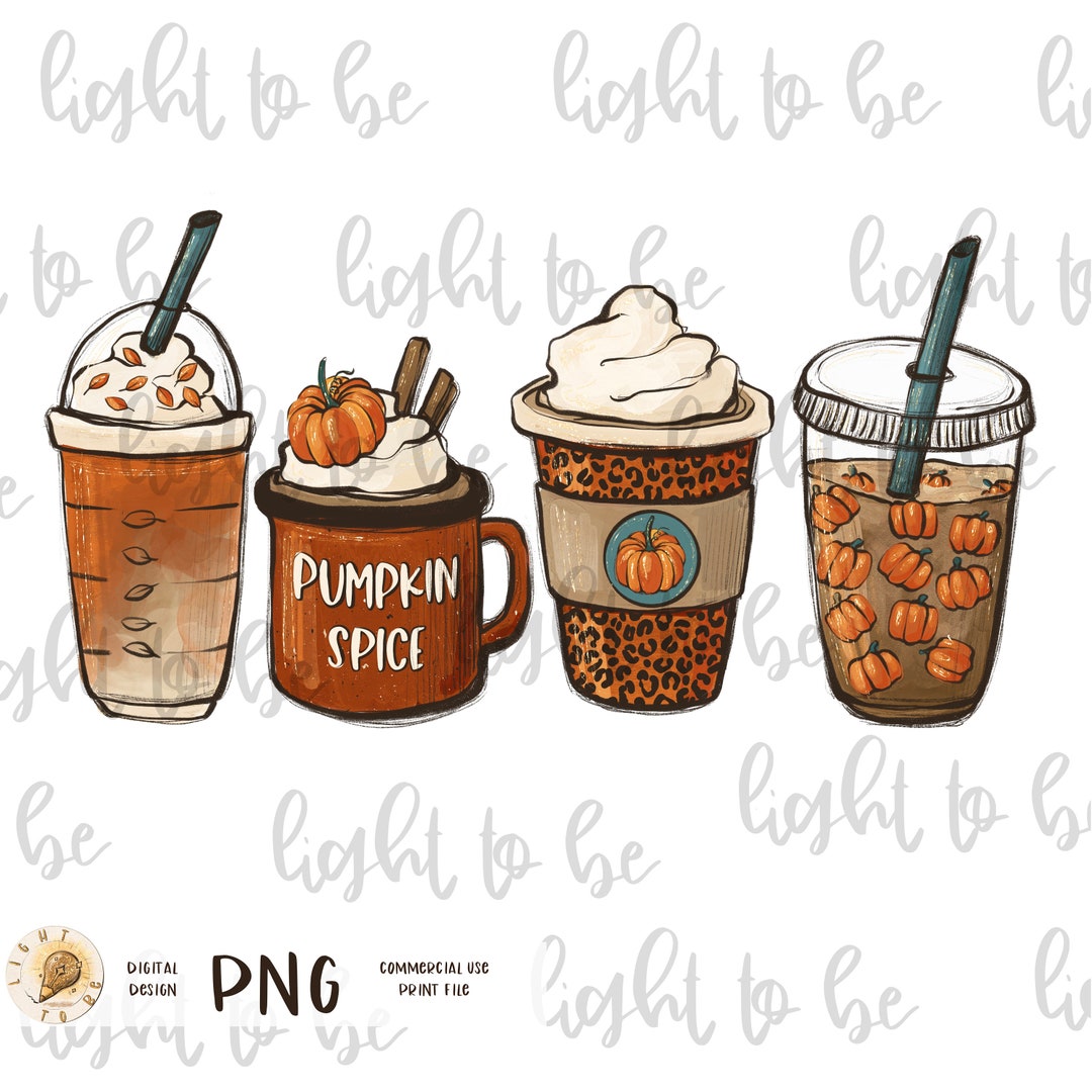 Pumpkin Spice PNG, Latte Fall Coffee Thanksgiving Warm Cozy Autumn ...