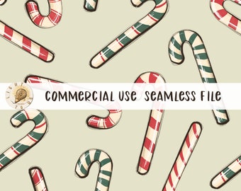 Printable Candy Cane Pattern - Etsy