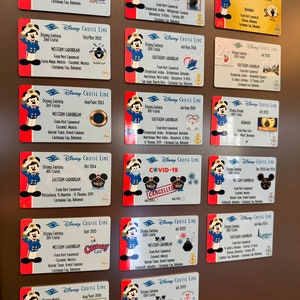 Disney Cruise Key to the World Cards - Castaway Club Past Cruise ...