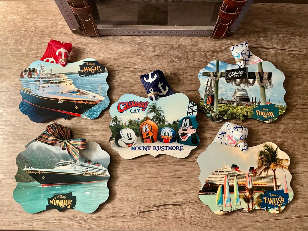 DCL SHIP Photo Ornament Collection ~ Magic ~ Wonder ~ Dream ~ Fantasy ...