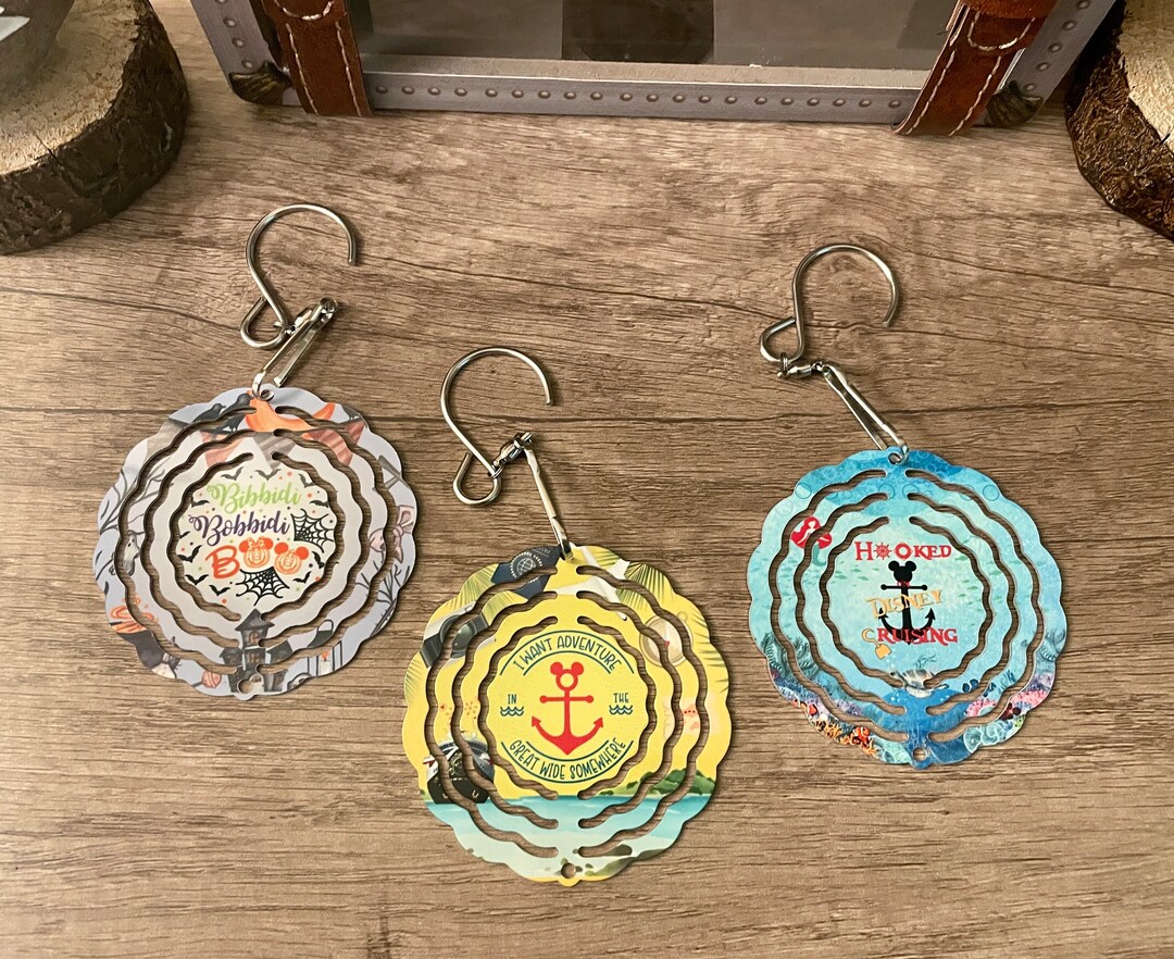 DCL Fish Extender Gift- 3D Wind Spinner - 3" Sized - Etsy