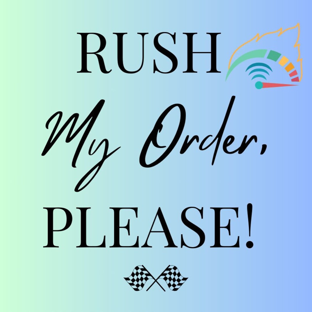 RUSH Processing Service - Etsy
