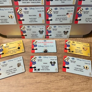 Disney Cruise Key to the World Cards - Castaway Club Past Cruise ...