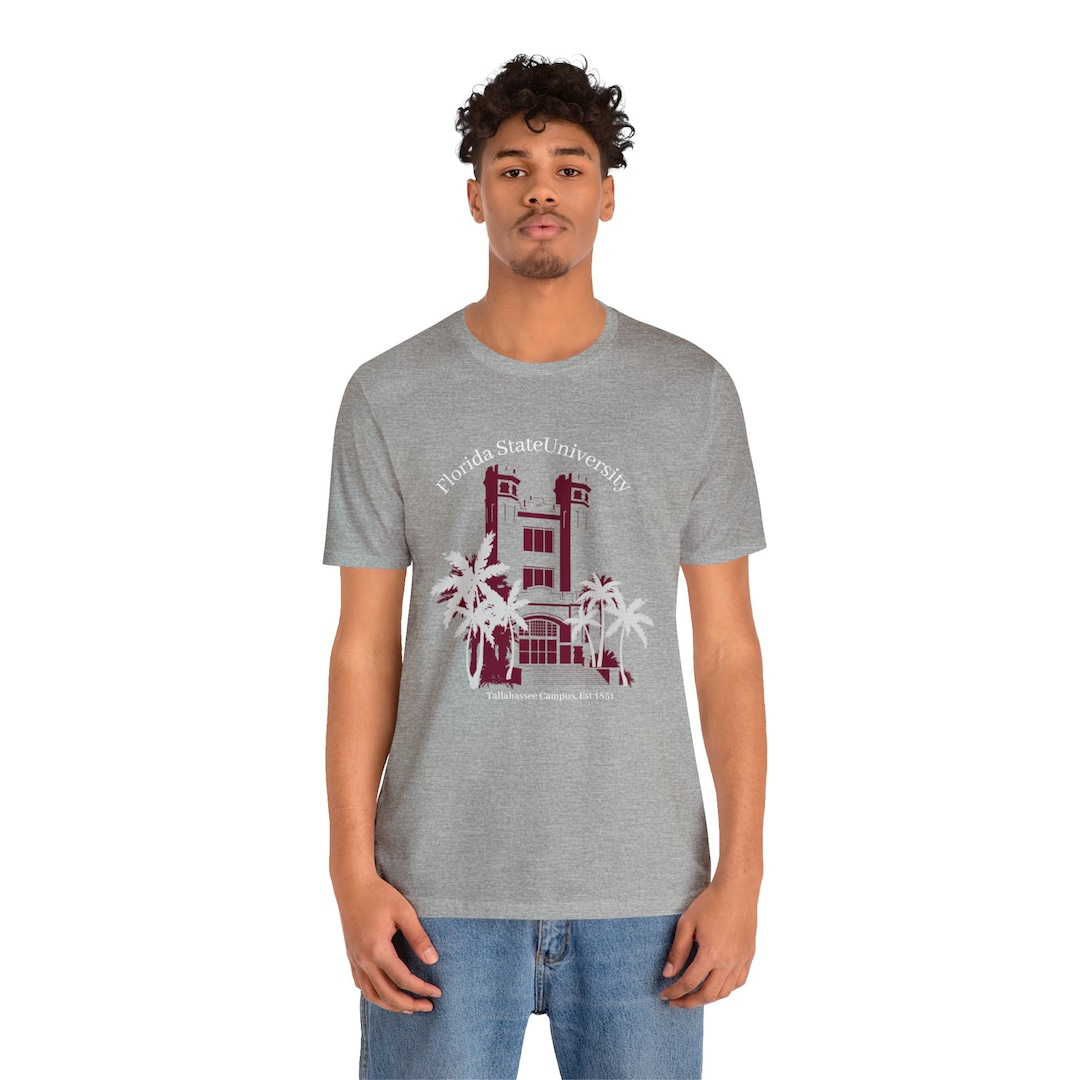 FSU Tallahassee Campus Tshirt Unisex Jersey Short Sleeve Tee - Etsy
