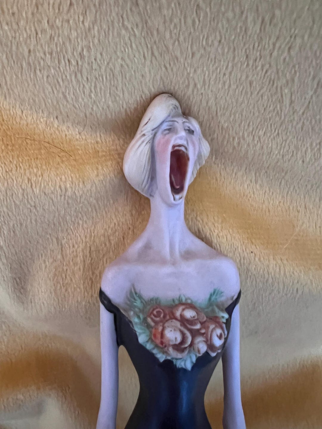 Rare Schafer and Vater Opera Singer Bisque Porcelain Figurine. the ...