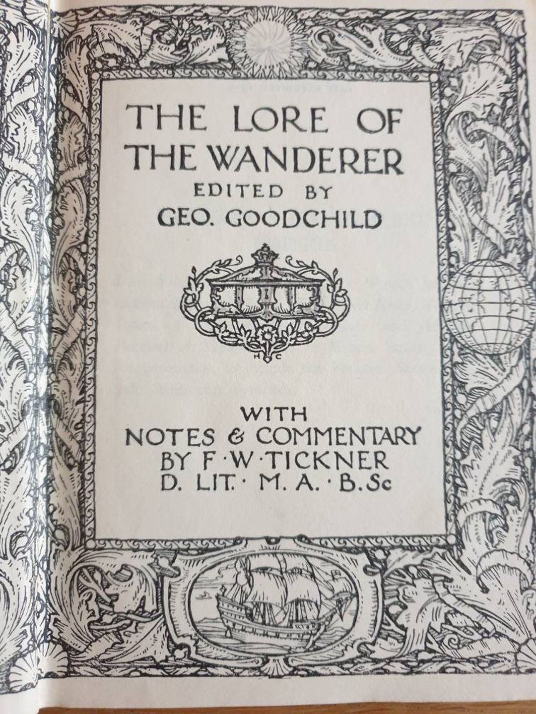 Vintage 1930s Book the Lore of the Wanderer. - Etsy