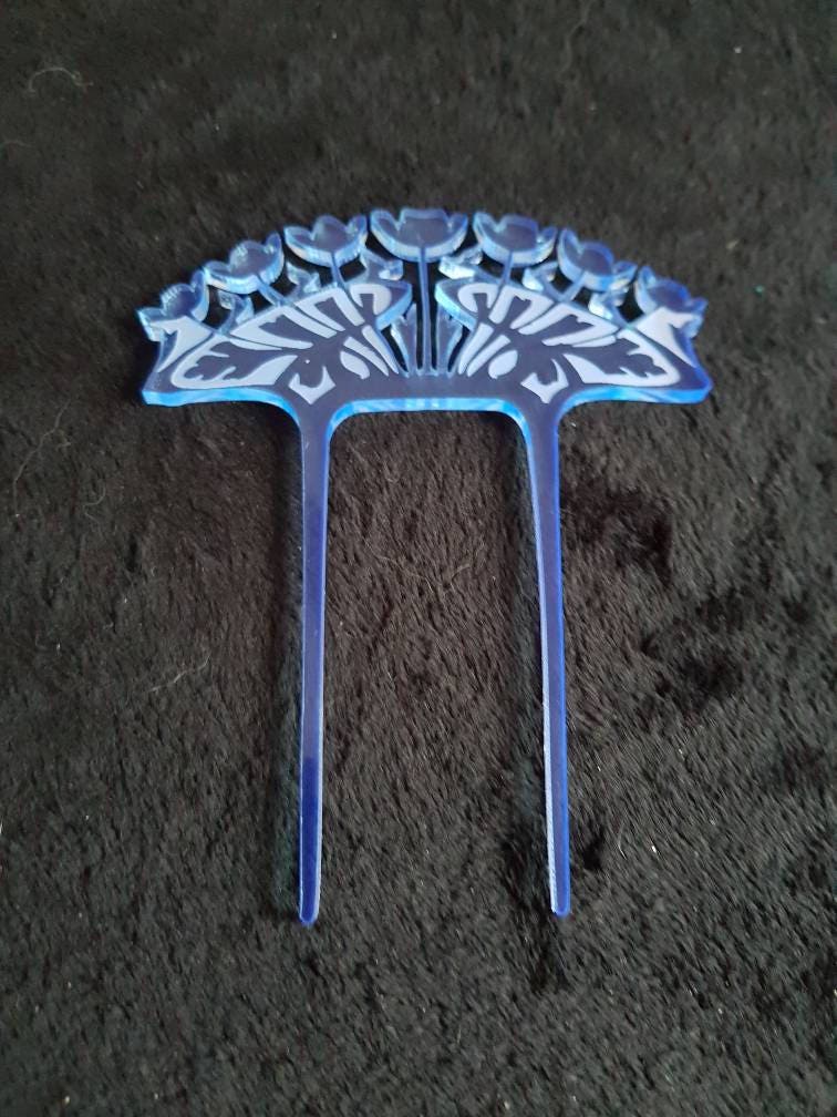Exquisite Hand Crafted Laser Cut Hair Comb by Devon - Etsy