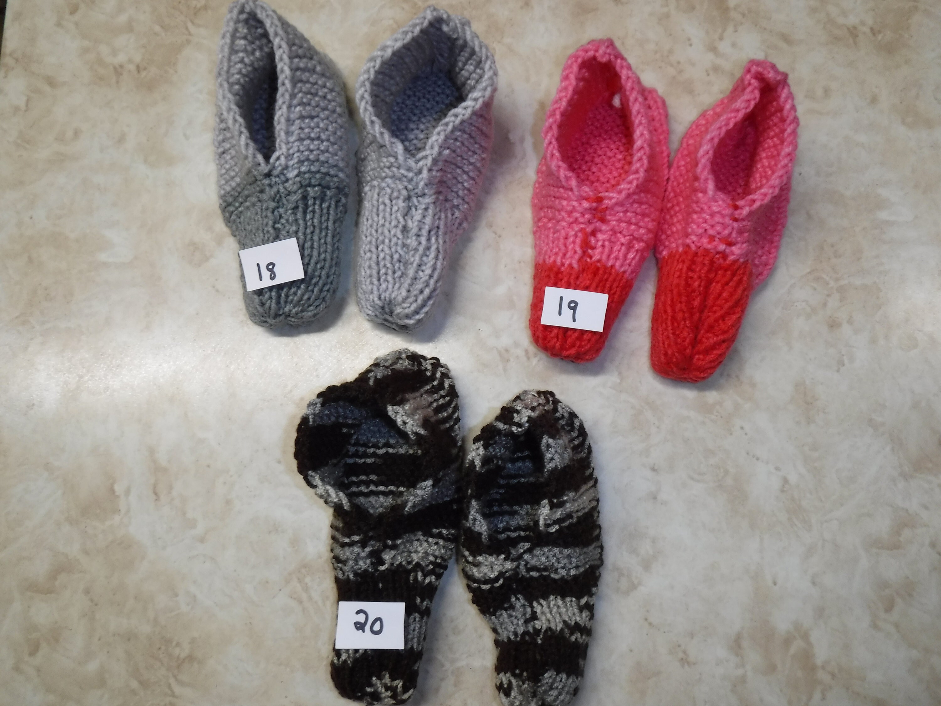Knitted Slippers Adult Sizes - Etsy Canada