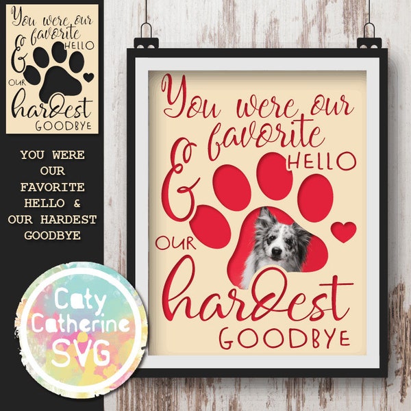 Hardest Goodbye - Etsy