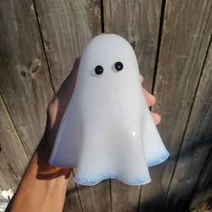 Glass Ghost With Eyes - Etsy