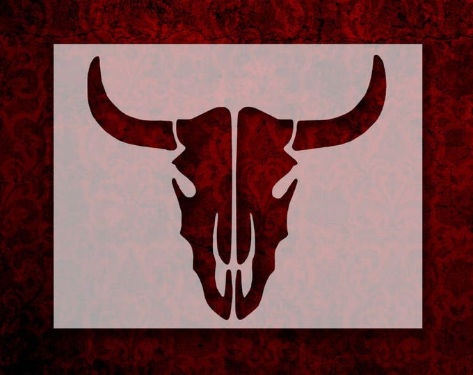 Bull Skull 783-132 Stencil - Etsy