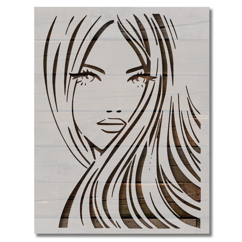 Hair Stencils - Etsy
