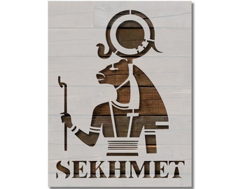 Ancient Egyptian God Seth Stencil Template Reusable Multiple - Etsy