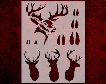 Hunting stencils | Etsy