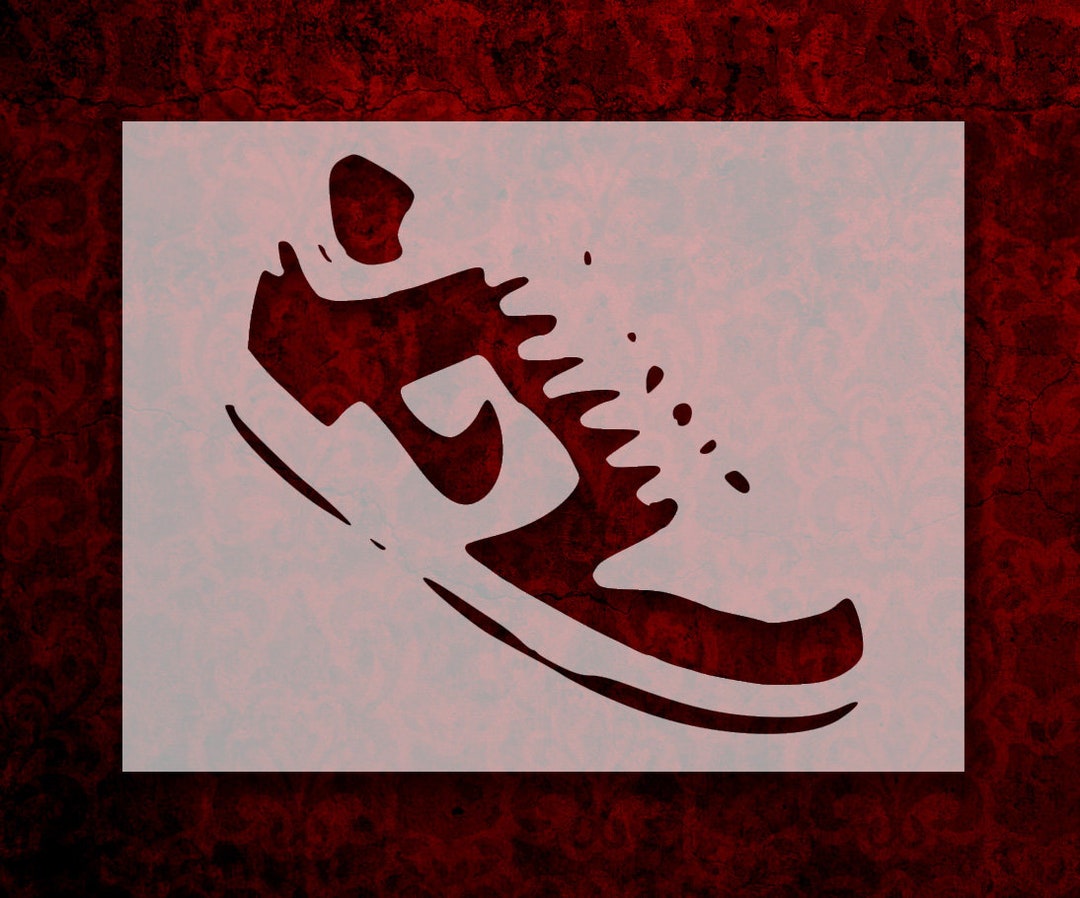 Old Shoe Stencil Multiple Sizes FAST FREE SHIPPING 568 - Etsy