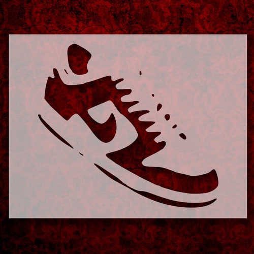 Old Shoe Stencil Multiple Sizes FAST FREE SHIPPING 568 - Etsy