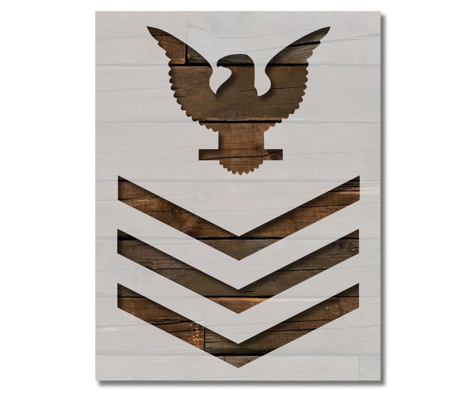 US Navy First Class Petty Officer Stencil Template Reusable Multiple ...