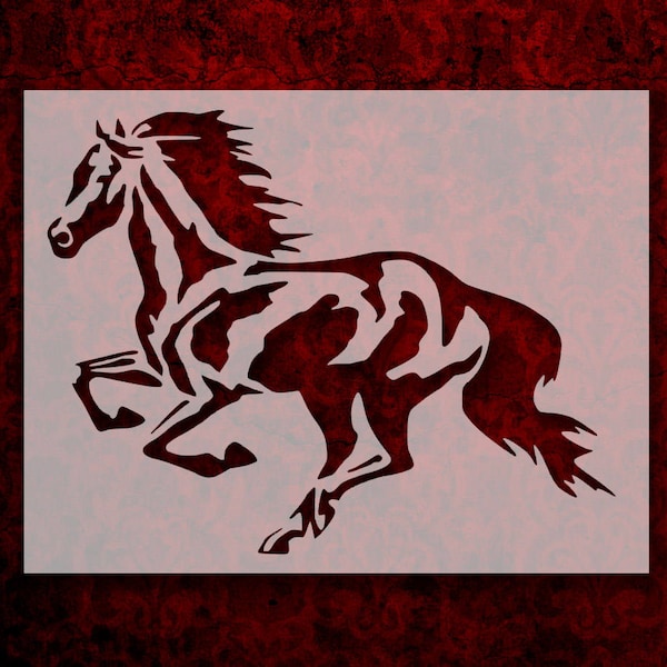 Large Horse Stencil - Etsy