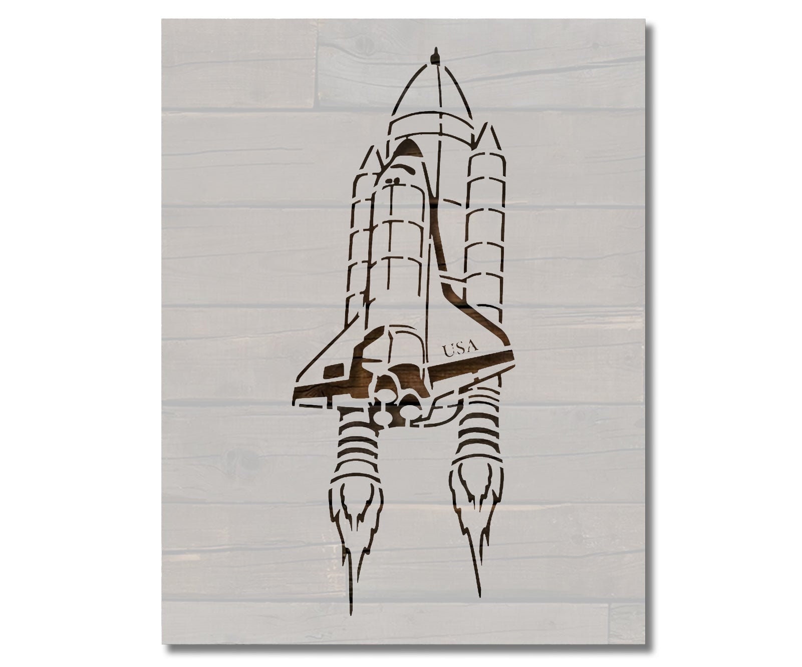 Space Shuttle Line Drawing