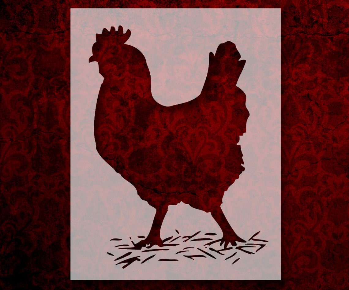 Chicken Feed Hay Stencil Multiple Sizes FAST FREE SHIPPING | Etsy