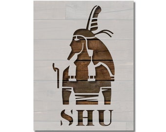 Ancient Egyptian God Seth Stencil Template Reusable Multiple - Etsy