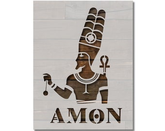 Ancient Egyptian God Seth Stencil Template Reusable Multiple - Etsy