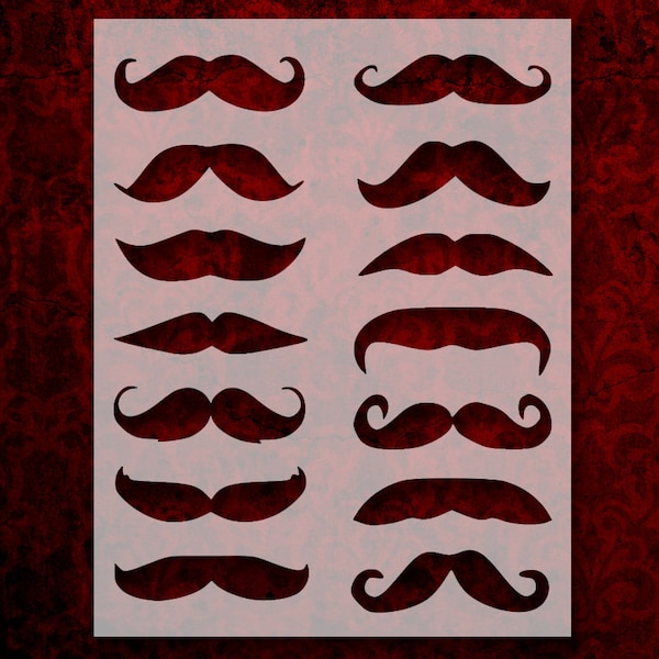 Mustache Decal - Etsy