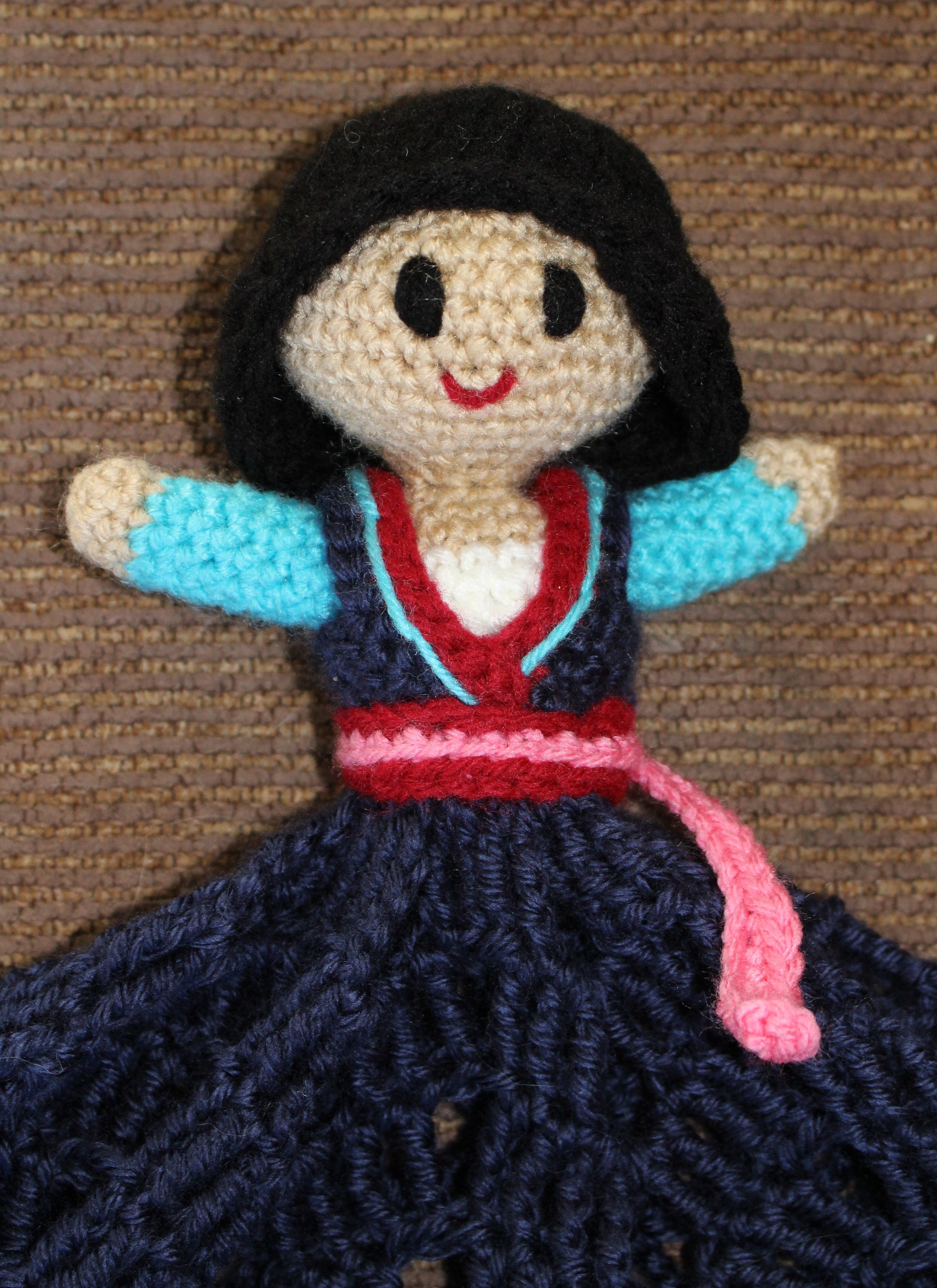 Pattern for Crochet Mulan Lovey Blanket - Etsy